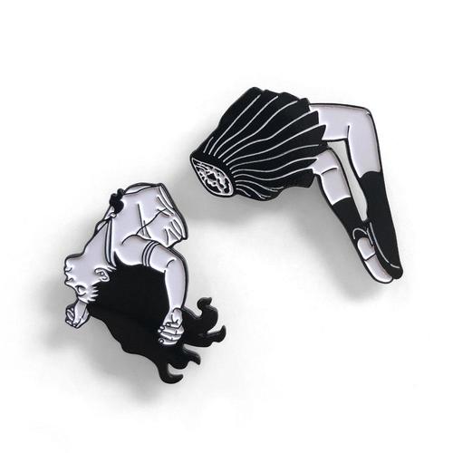 Cutting Class - Oozy x Nucleus Enamel Pin - Nucleus | Art Gallery and Store