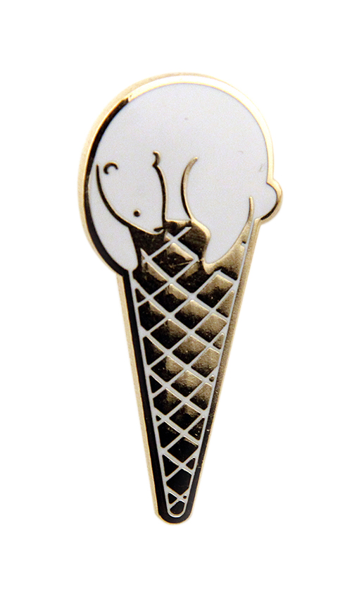 Melting - Ben Zhu x Nucleus Enamel Pin - Nucleus | Art Gallery and Store