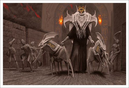 Raderat - Beelzebub's Master of Pit Hounds [PRINT] - Nucleus | Art Gallery and Store